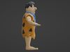 3D model Fred Flintstone - The Flintstones VR / AR / low-poly | CGTrader
