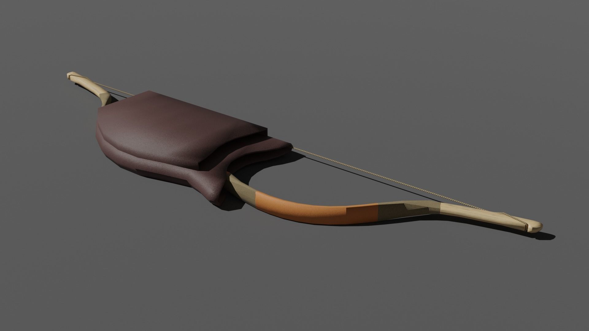 3D model Composite Bow VR / AR / low-poly | CGTrader