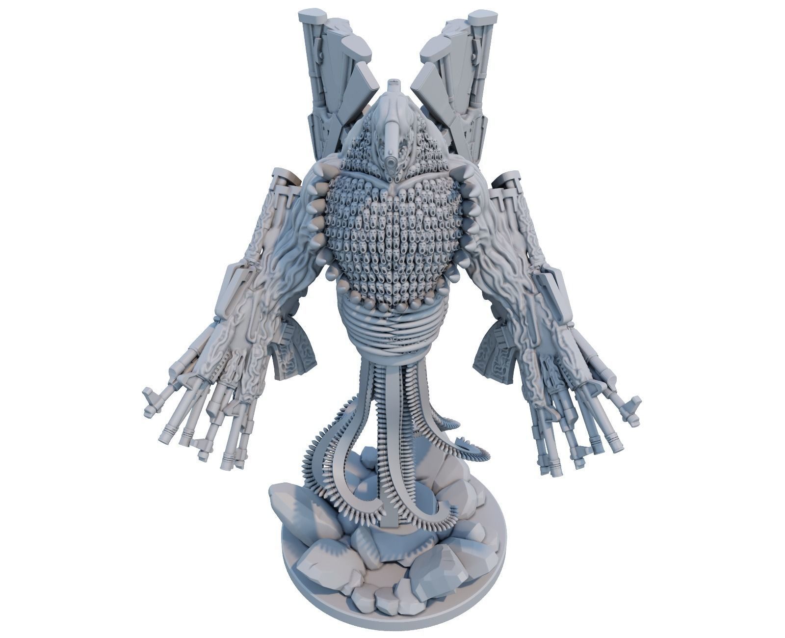 gun devil 3d print model from chainsawman 3D model 3D printable | CGTrader