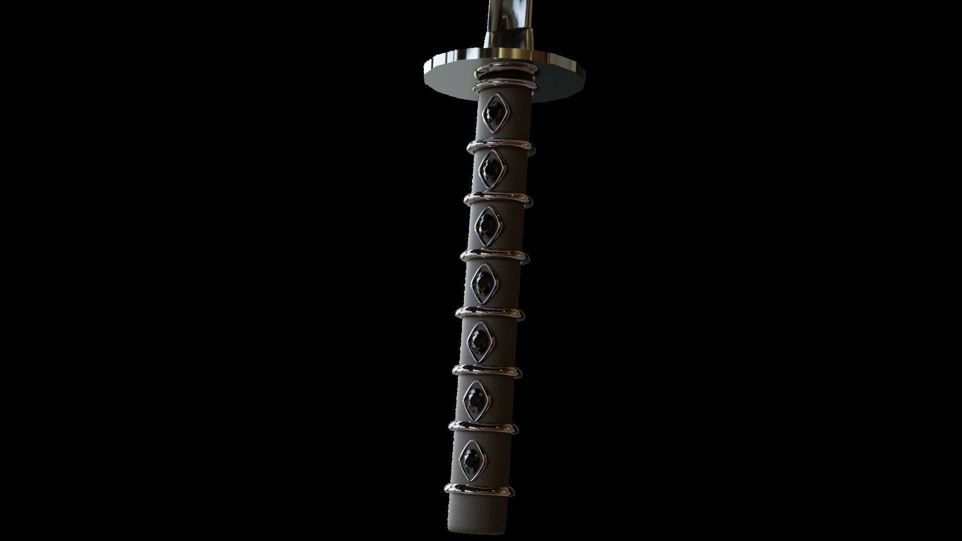 Katana Sword Knight Sword Ninja Katana 3D Model 3D model | CGTrader