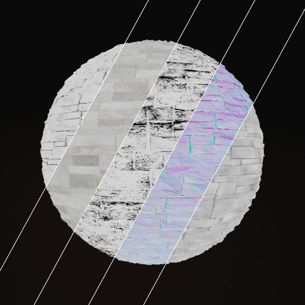 Blanco Chopped Stone 8K Textures Texture | CGTrader