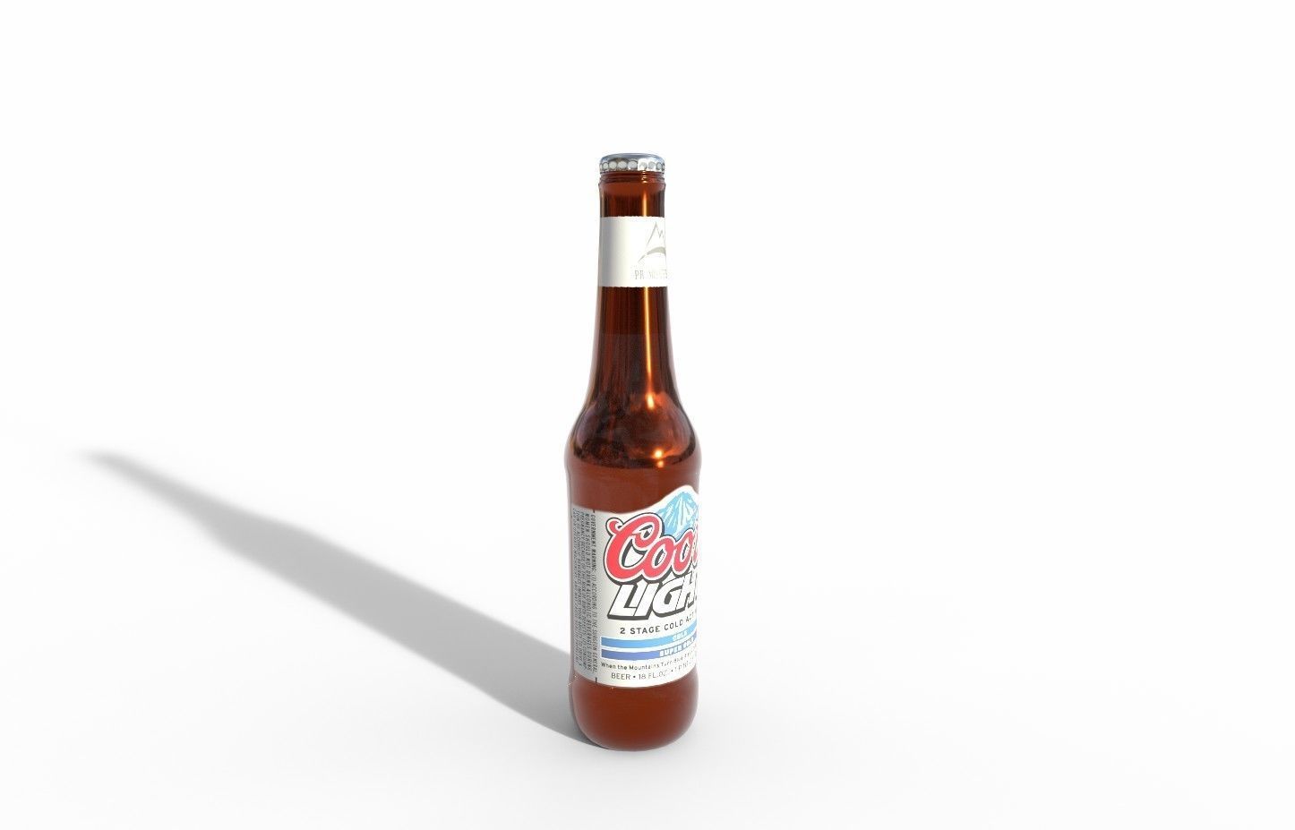 3D model Coors Light Beer VR / AR / low-poly | CGTrader