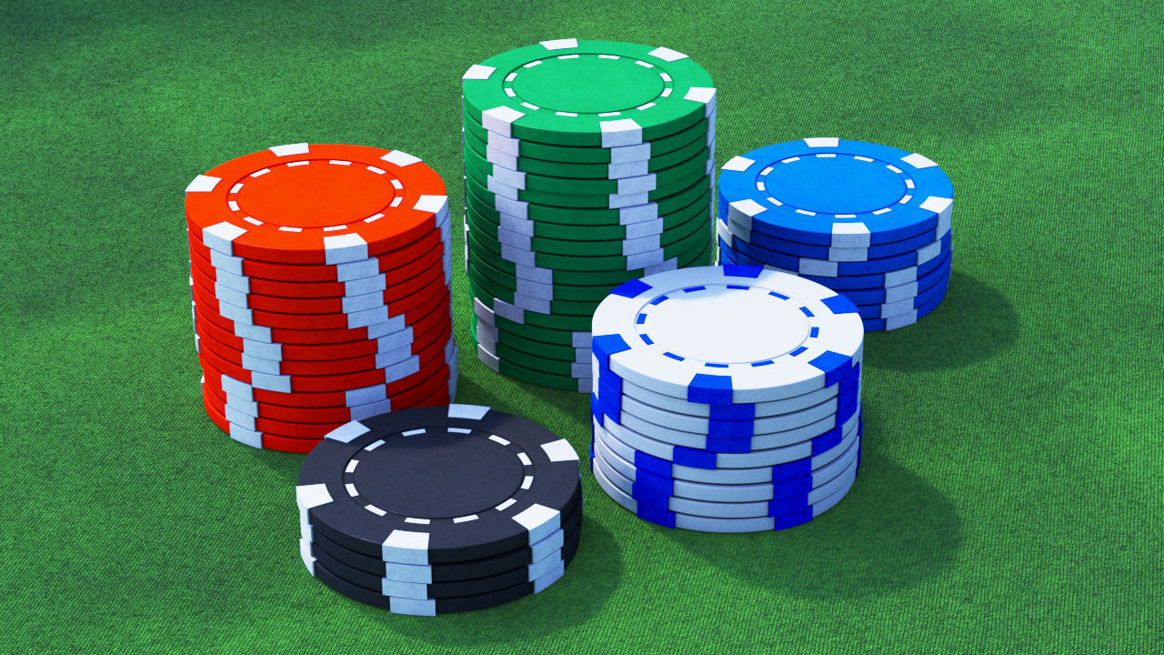 Casino Color Chip free 3D model | CGTrader