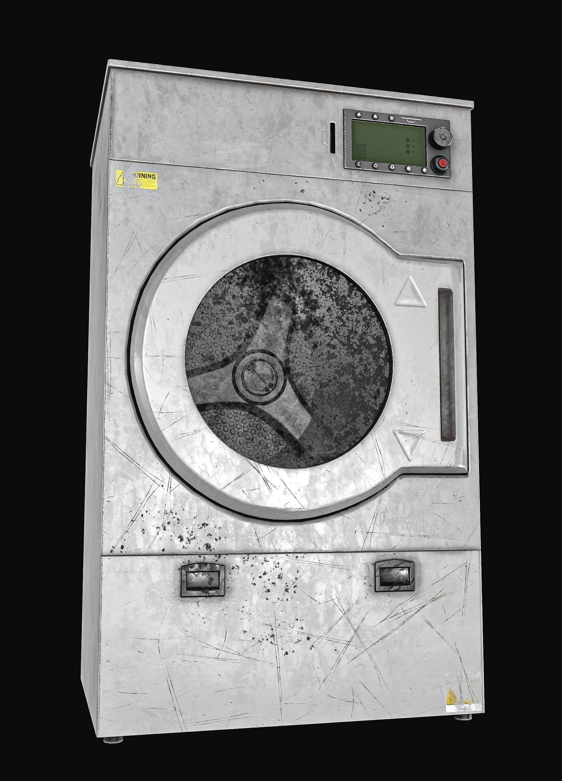 3D model Laundry Washing Machine VR / AR / low-poly | CGTrader