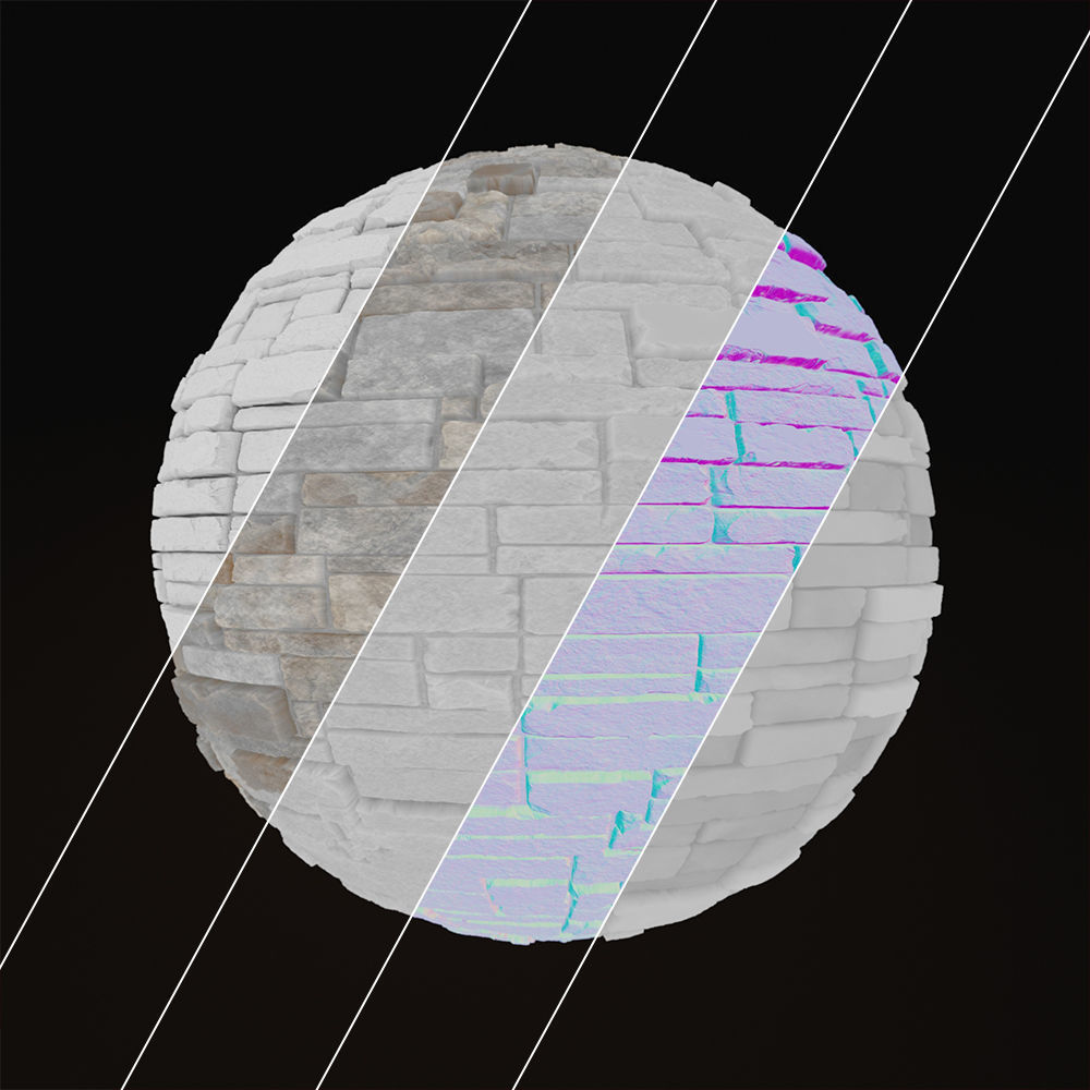 Southern Cream Cobblestone 8K Textures Texture | CGTrader