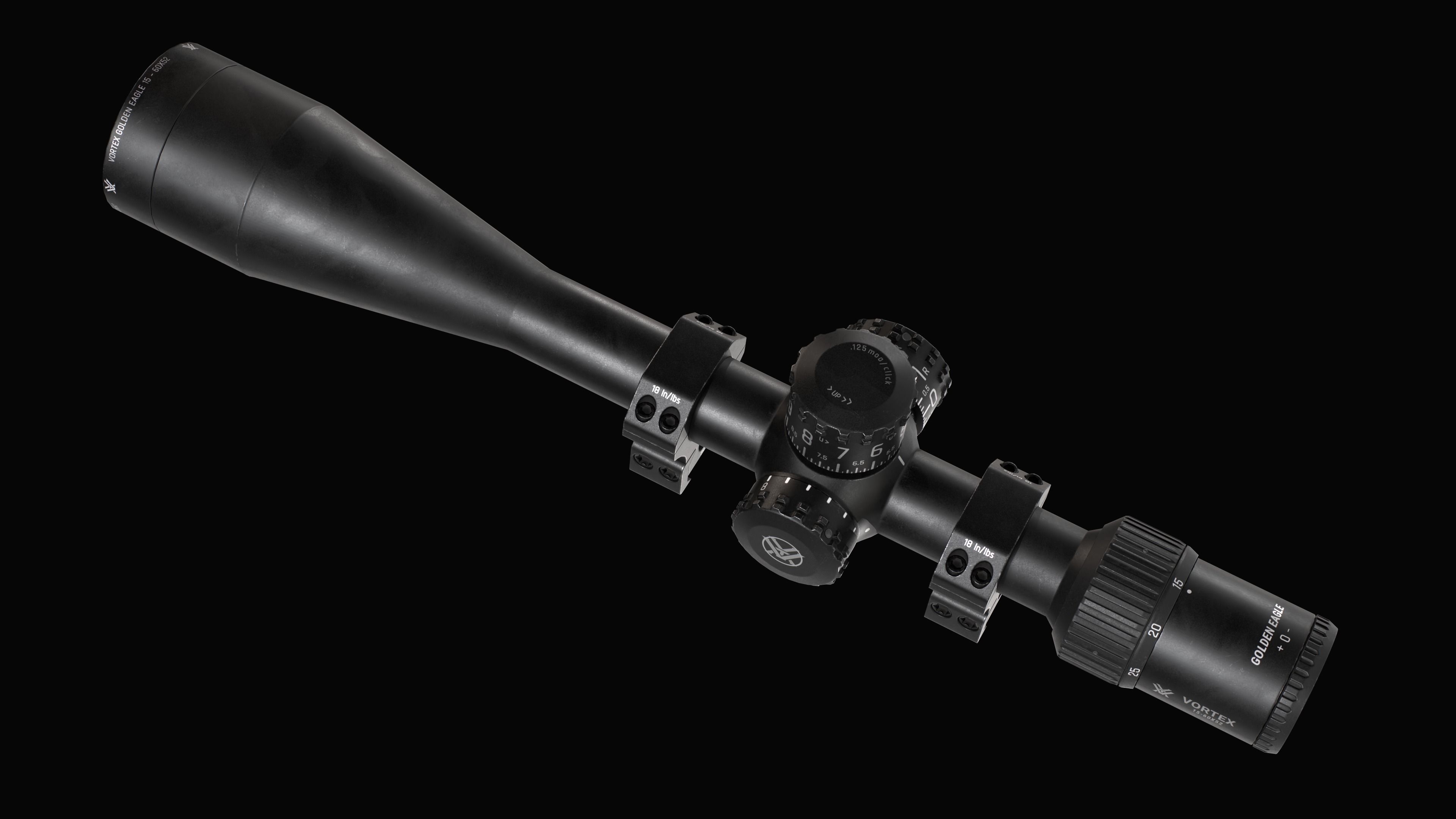 3D model Variable optic rifle scope Vortex GOLDEN EAGLE VR / AR / low ...