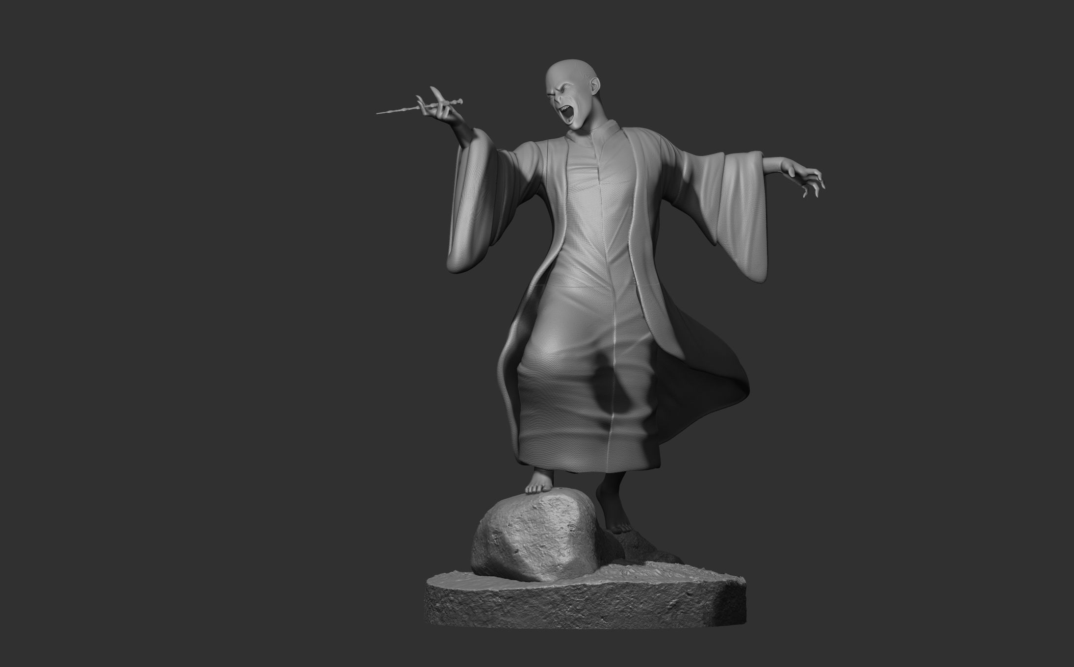 Voldemort 3d printing 3D model 3D printable | CGTrader