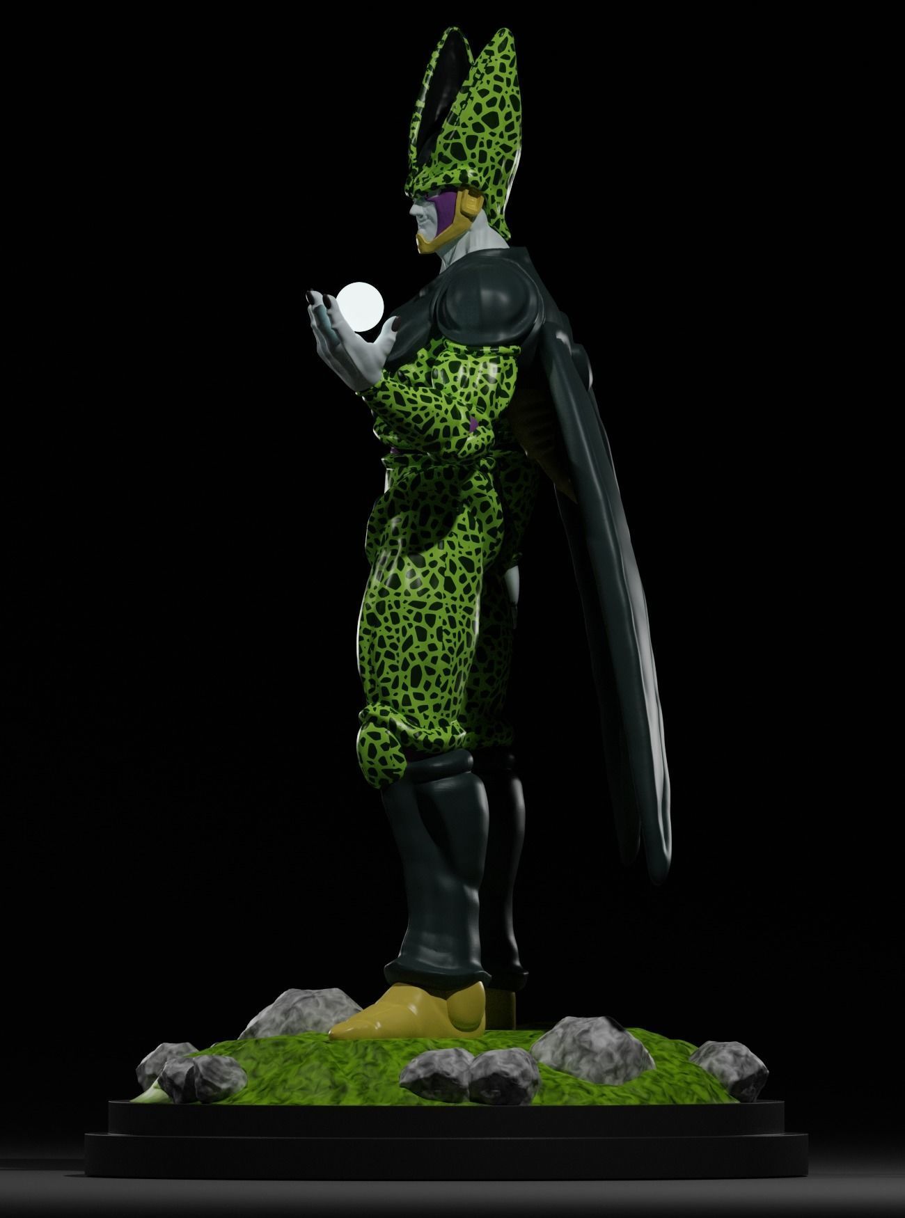 Cell Dragon ball Z 3D model 3D printable | CGTrader