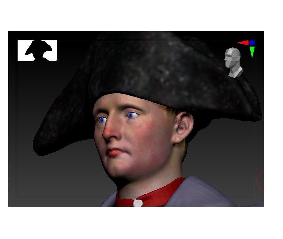 3D model napoleon bonaparte VR / AR / low-poly | CGTrader