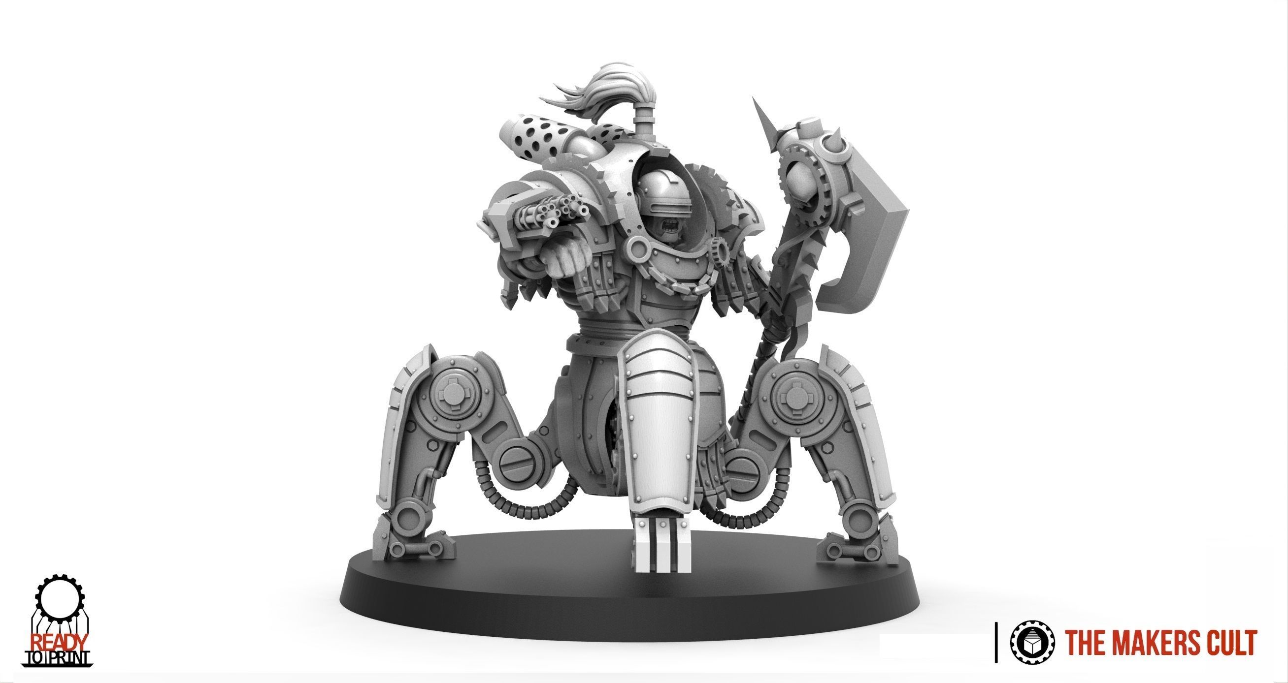 Dark Techno - Legionaut 3D model 3D printable | CGTrader