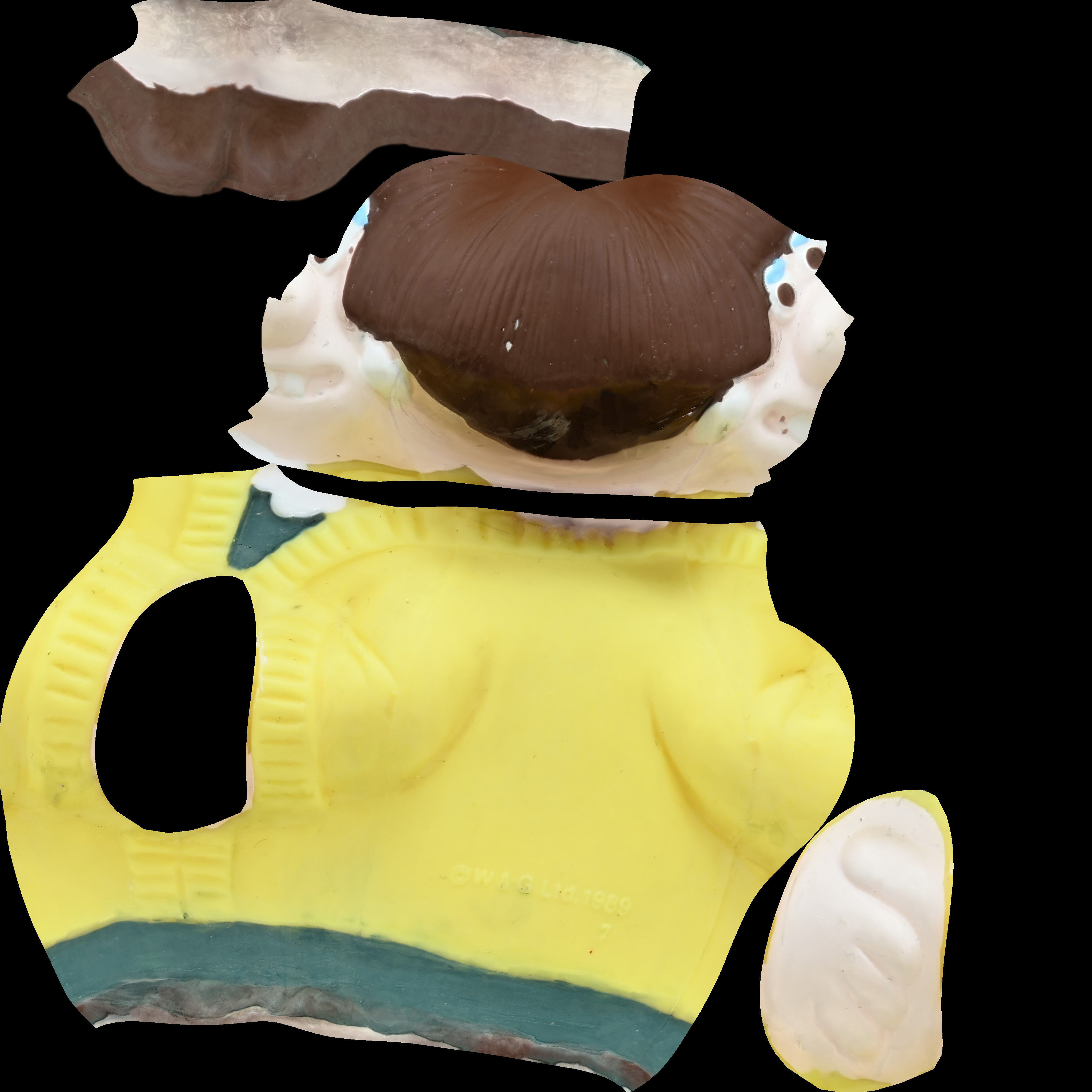 3D model Game Ready Cartoon Character Wendolene Figure VR / AR / low ...