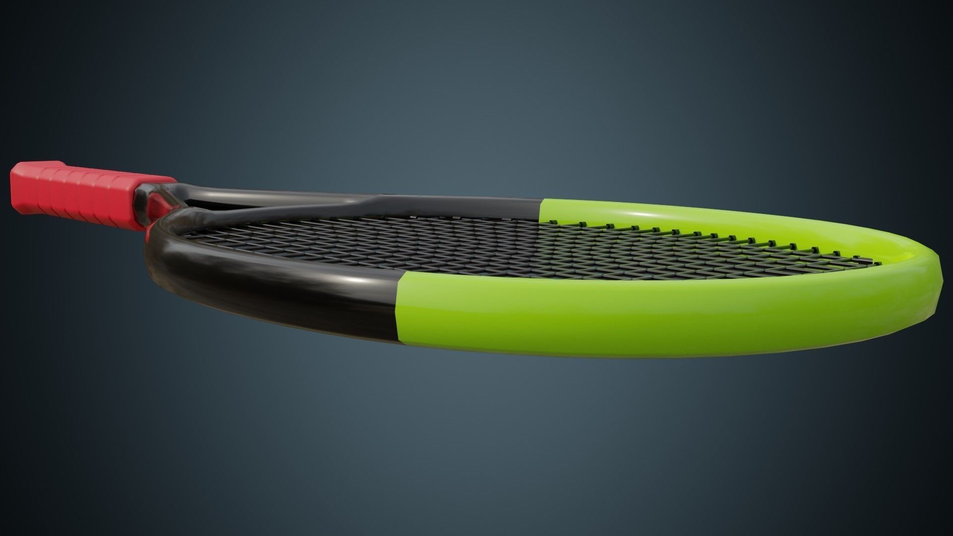 Tennis Racquet 1 Basic 3D model | CGTrader