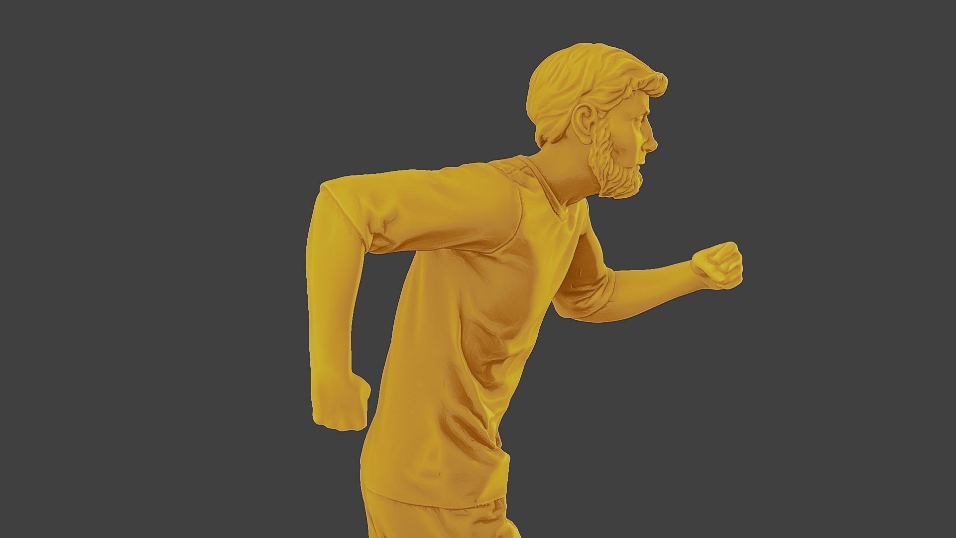 Soccer Player SP 035 3D model 3D printable | CGTrader