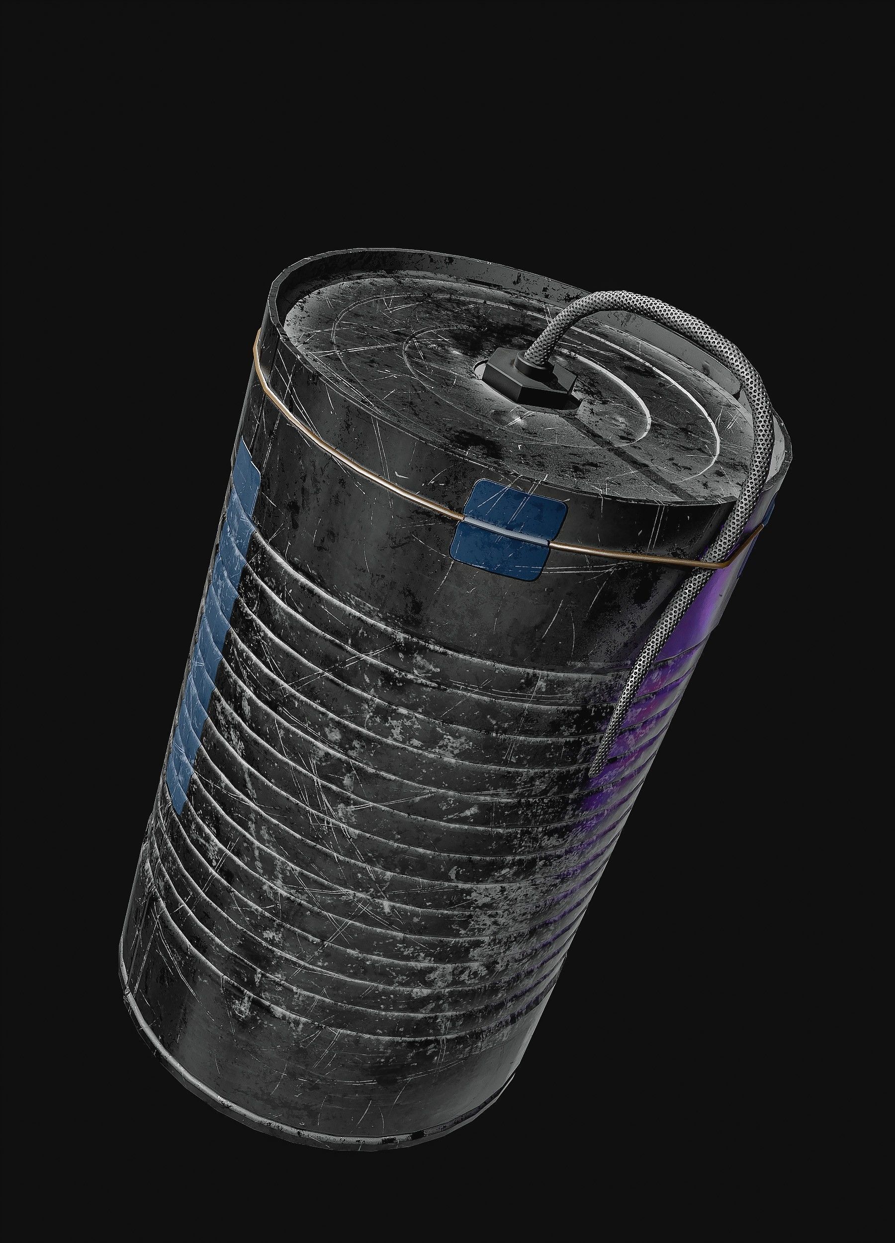 3D model Tin Grenade Bomb Pack VR / AR / low-poly | CGTrader