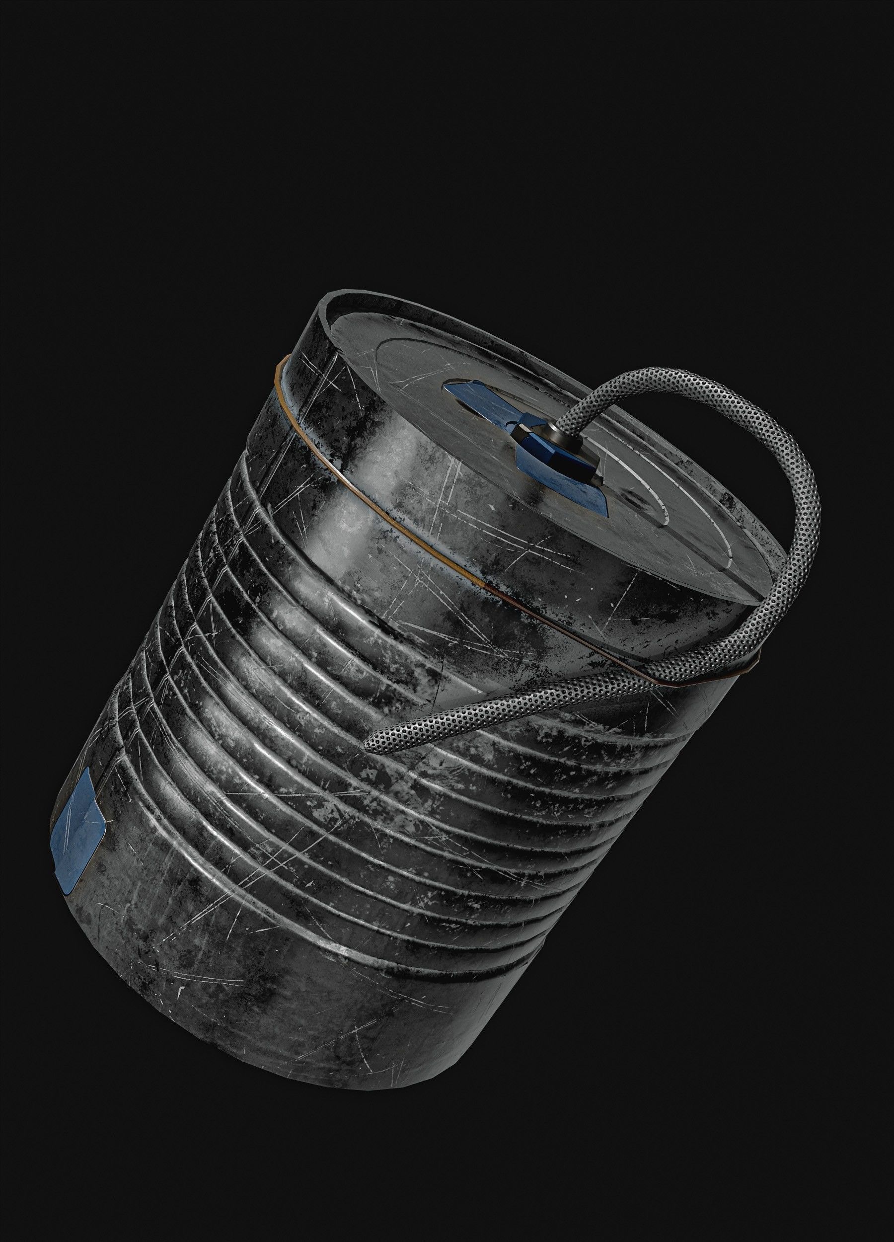 3D model Tin Grenade Bomb Pack VR / AR / low-poly | CGTrader