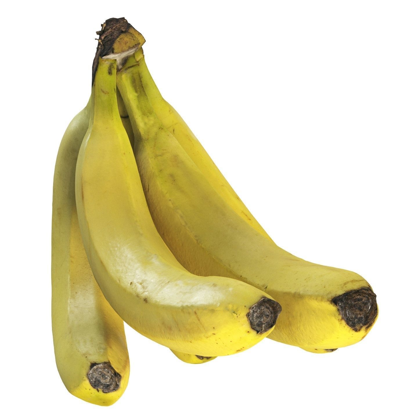 4k bunch of bananas 3D model | CGTrader