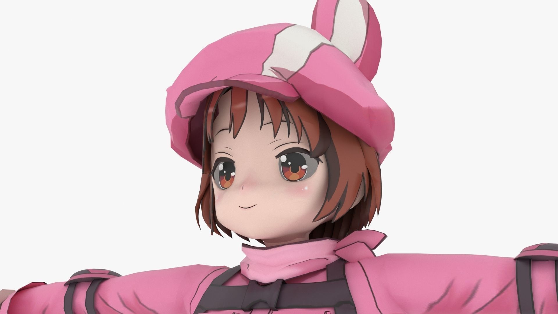 LLENN - Sword Art Online GGO 3D model | CGTrader