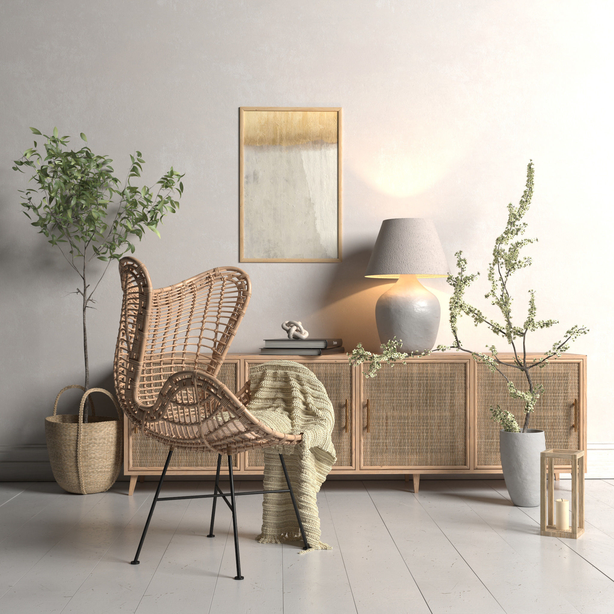 Archmodels vol 266 - collection of furniture and props 3D model | CGTrader