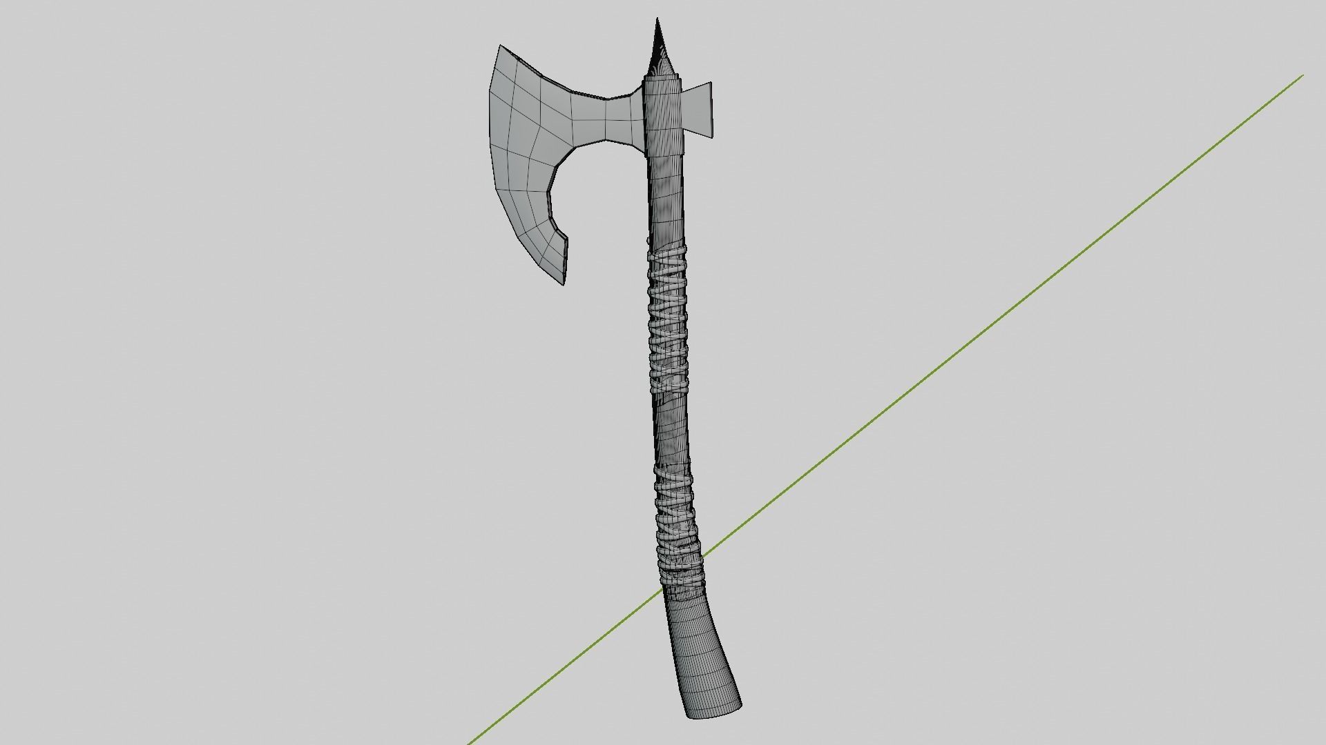 Axe Viking Axe Warrior Axe Medieval Knight Axe War Axe 3D Model 3D ...