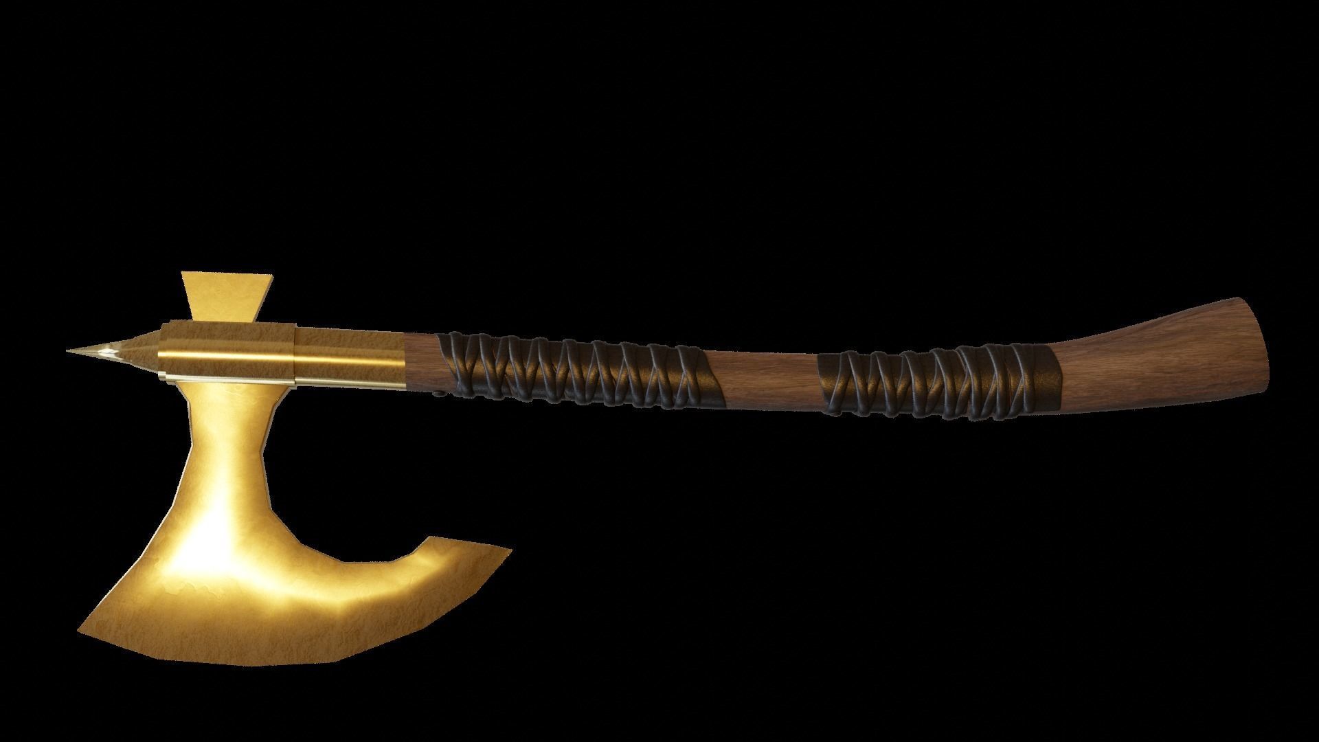 Axe Viking Axe Warrior Axe Medieval Knight Axe War Axe 3D Model 3D ...