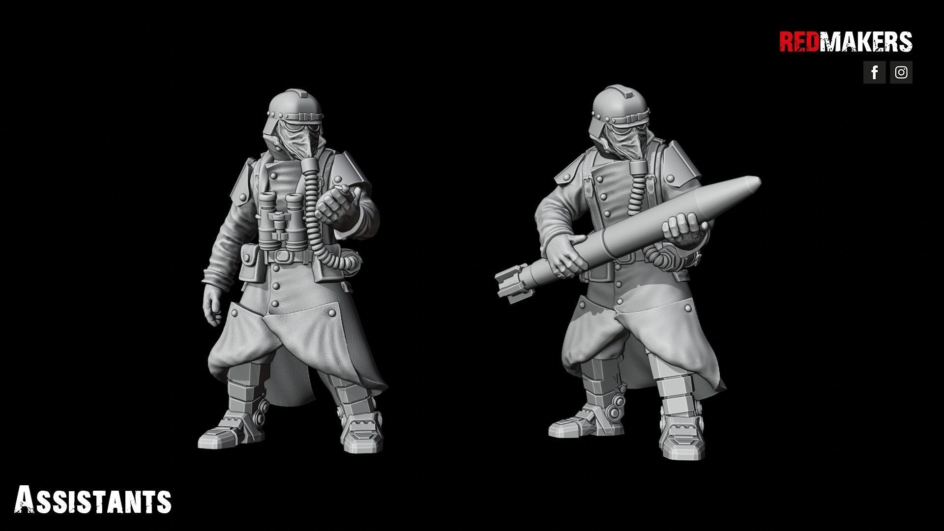 Multi Missile Launcher - Death Division - Field artillery 3D model 3D ...