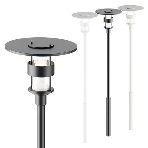 Albertslund Maxi Post 3D model | CGTrader