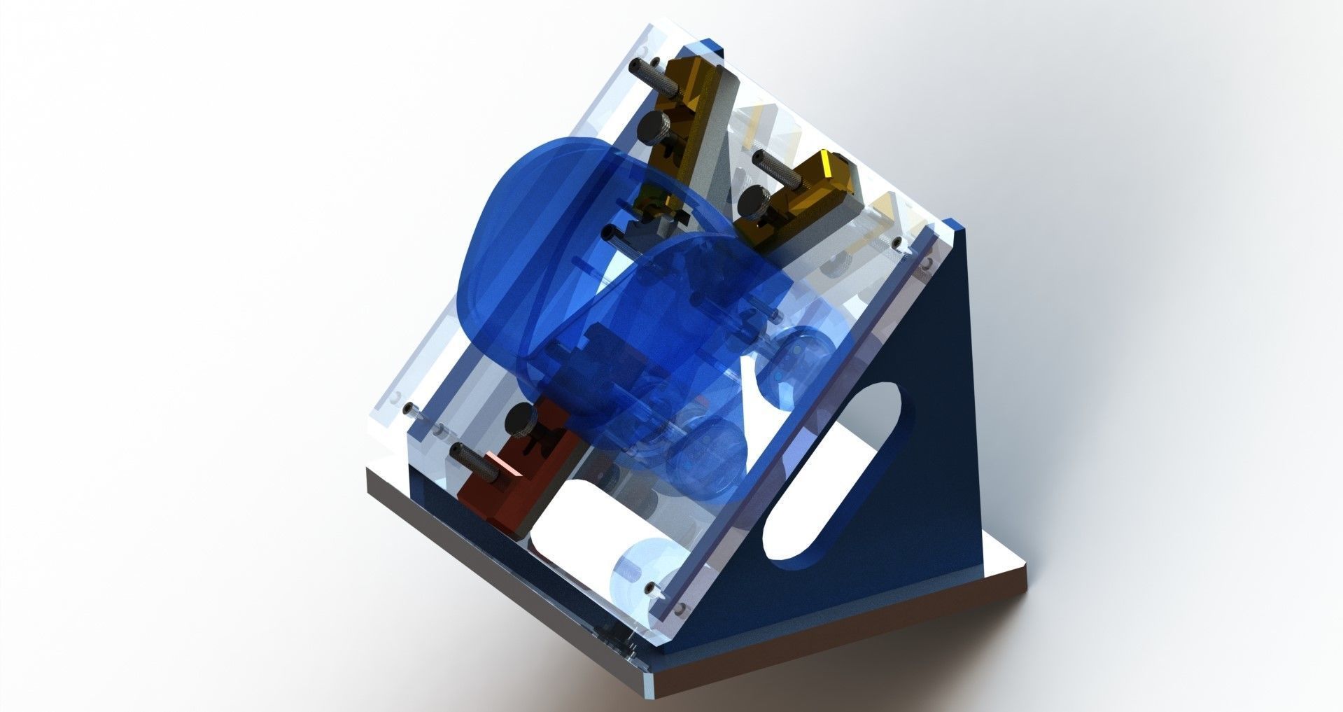 Checking Fixture Jig CF for Auto Parts M01 3D model rigged | CGTrader