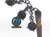 Three ball medieval flail 3D model | CGTrader