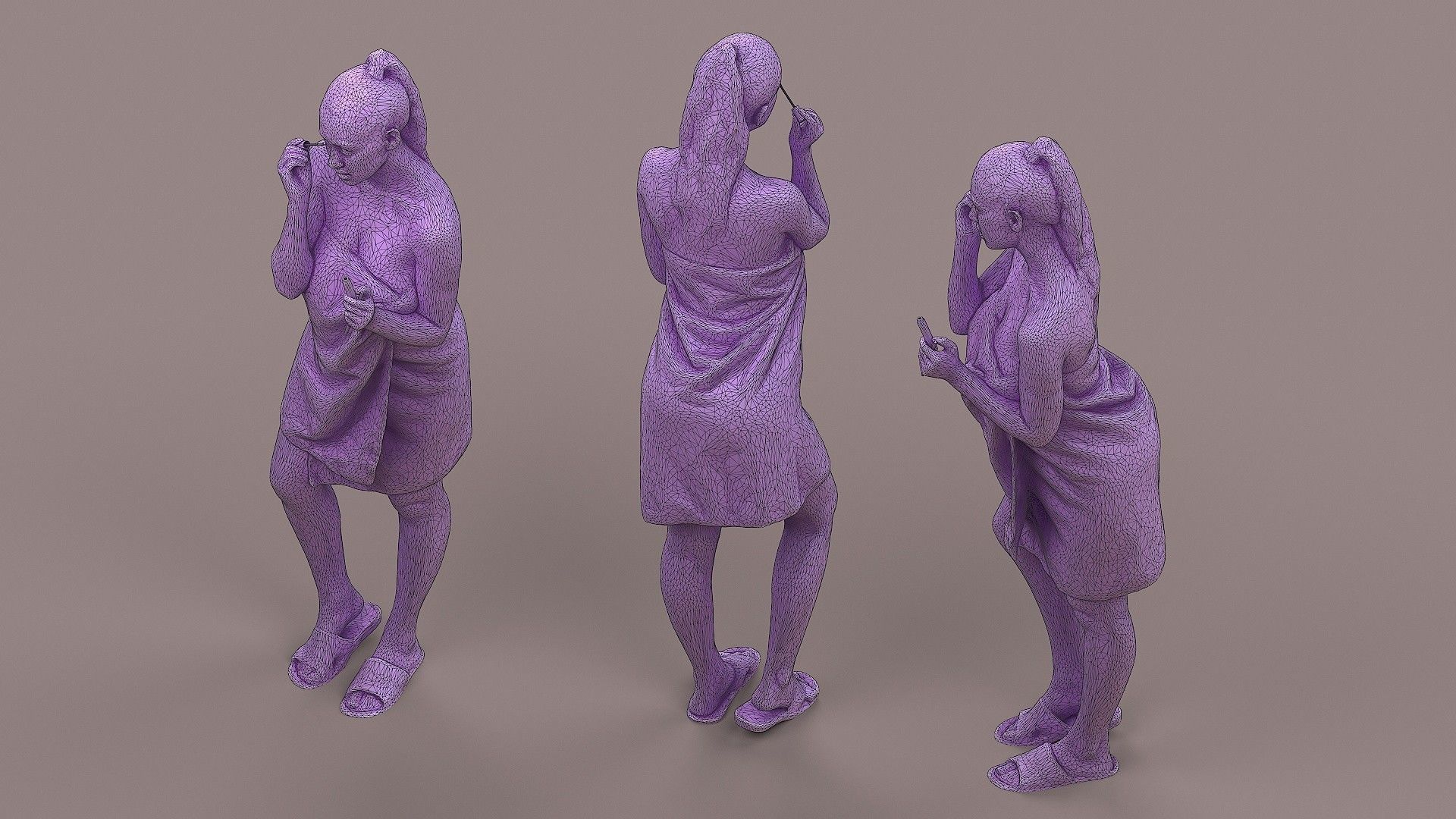 My lovely lady lumps 3D model | CGTrader