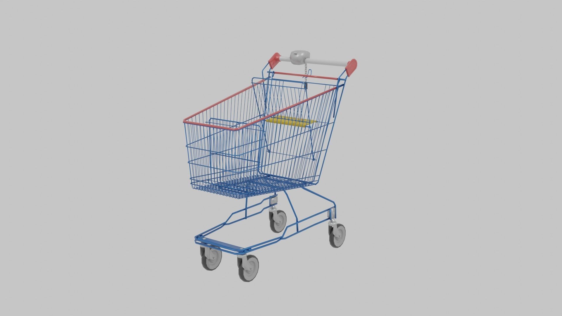 3D model Shopping Cart VR / AR / low-poly | CGTrader