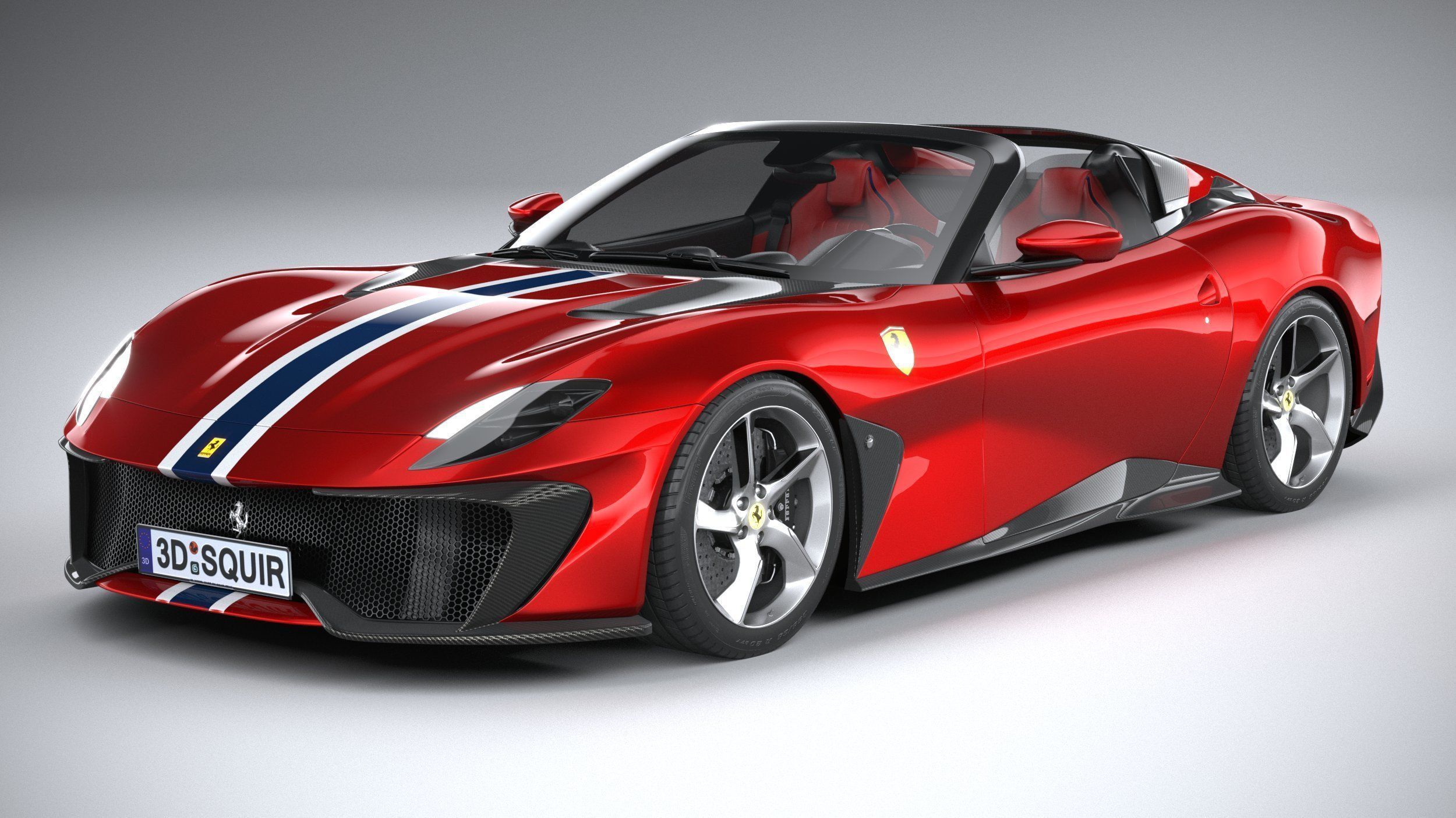 Ferrari SP51 2022 3D model | CGTrader