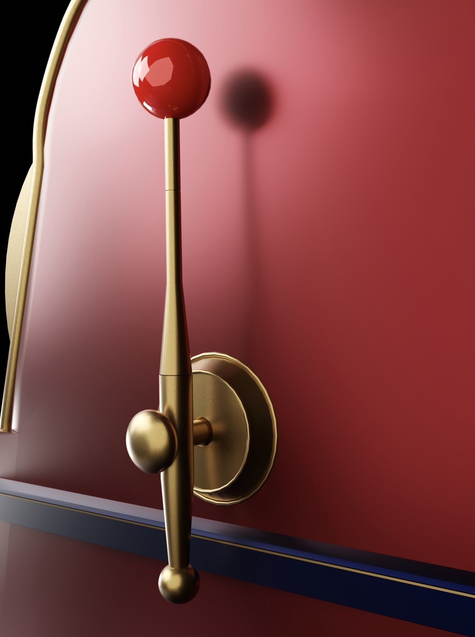 3D model Vintage Stylized Casino Slot Machine VR / AR / low-poly | CGTrader