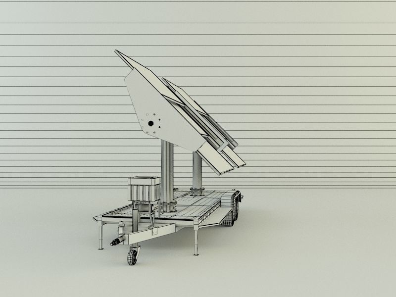 Solar panel carrier 3D model | CGTrader