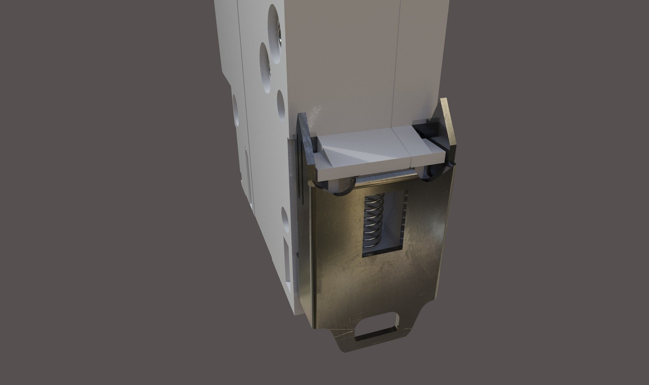 Hager 1-pole circuit breaker 3D model | CGTrader