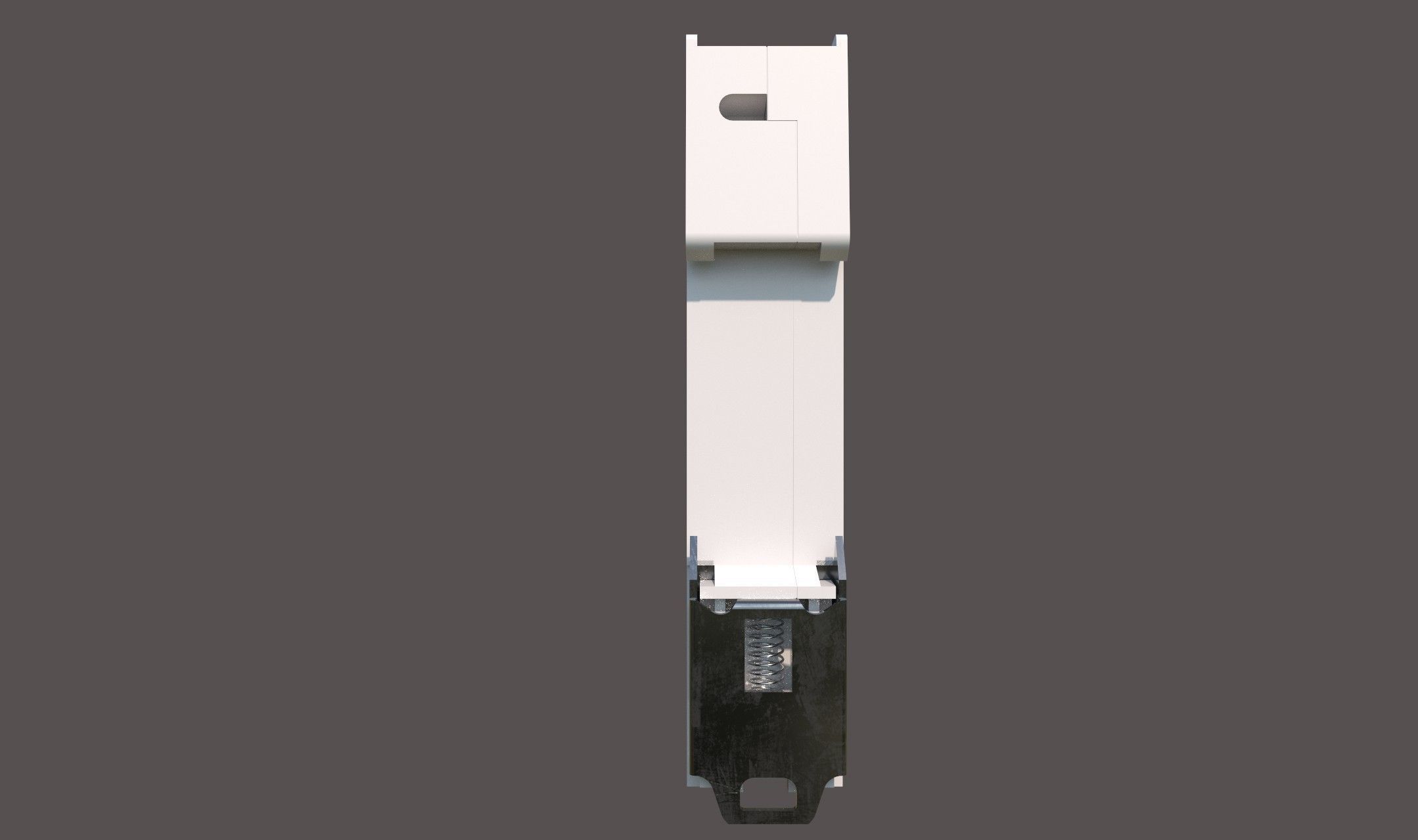 Hager 1-pole circuit breaker 3D model | CGTrader
