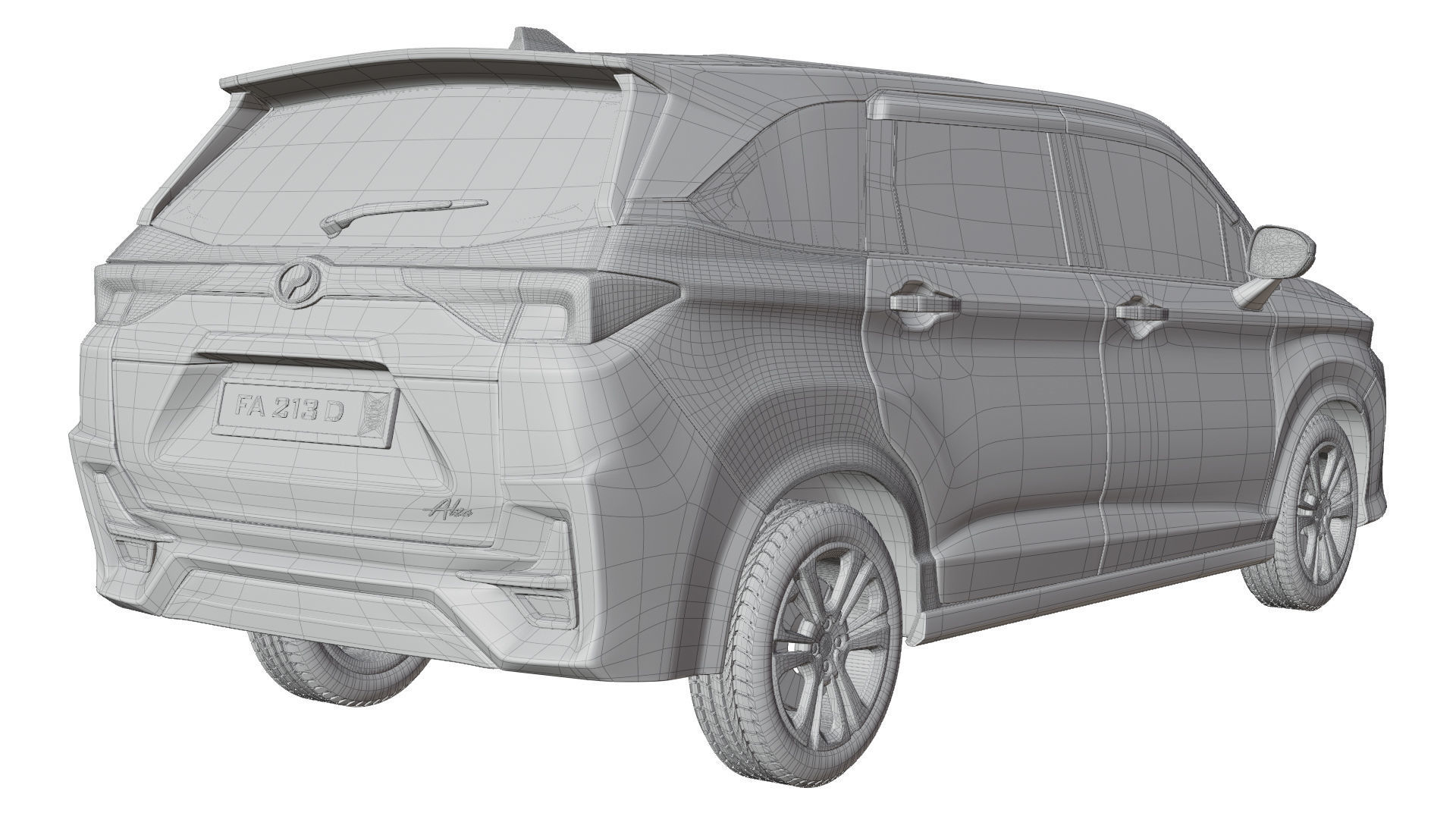 Perodua Alza 2022 3D model | CGTrader