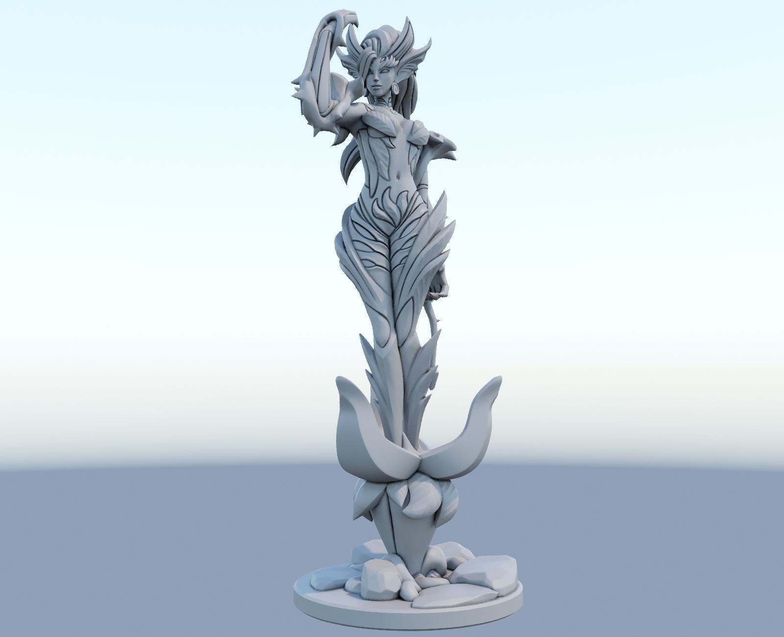 zyra 3D print model League of Legends 3D model 3D printable | CGTrader