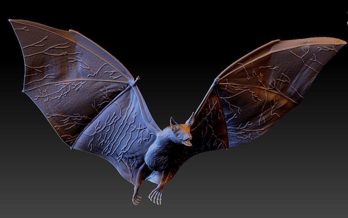 Bat vampire 3D model 3D printable | CGTrader