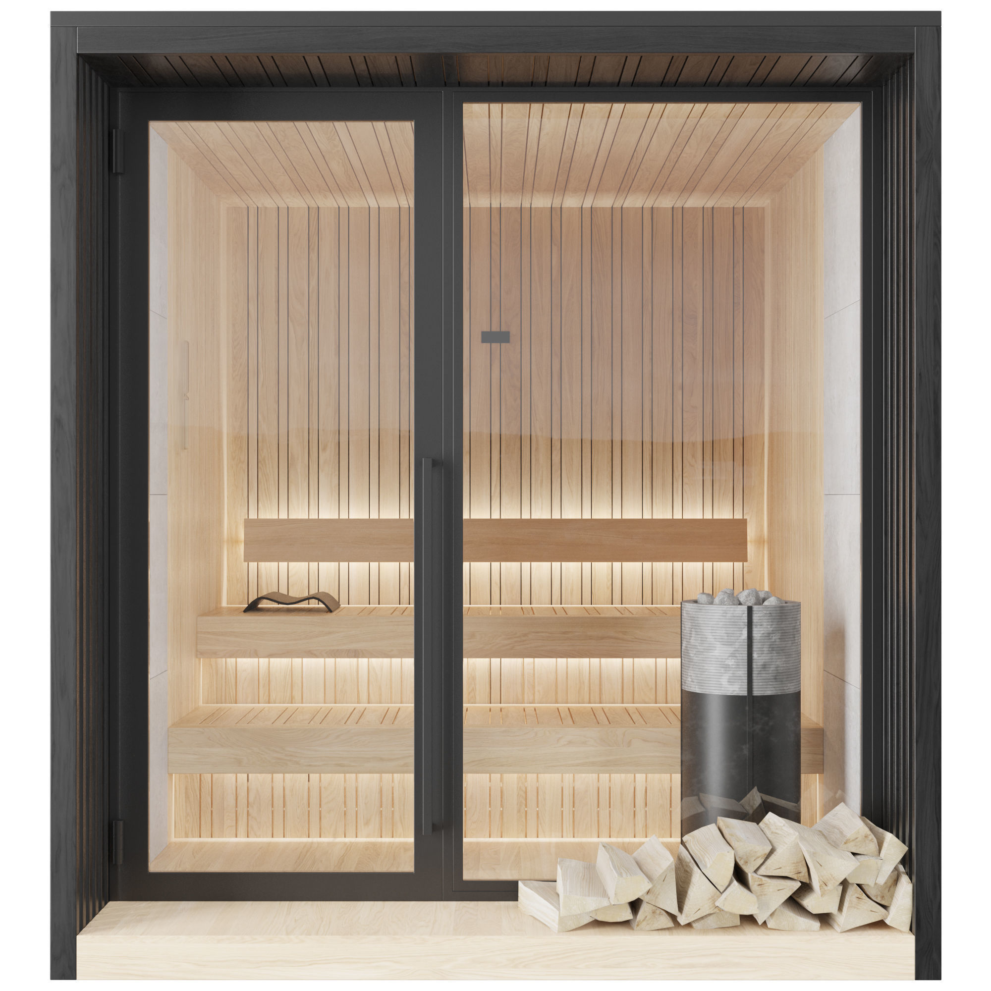 STARPOOL NATURE SAUNA PERSONAL Sauna 3D model | CGTrader