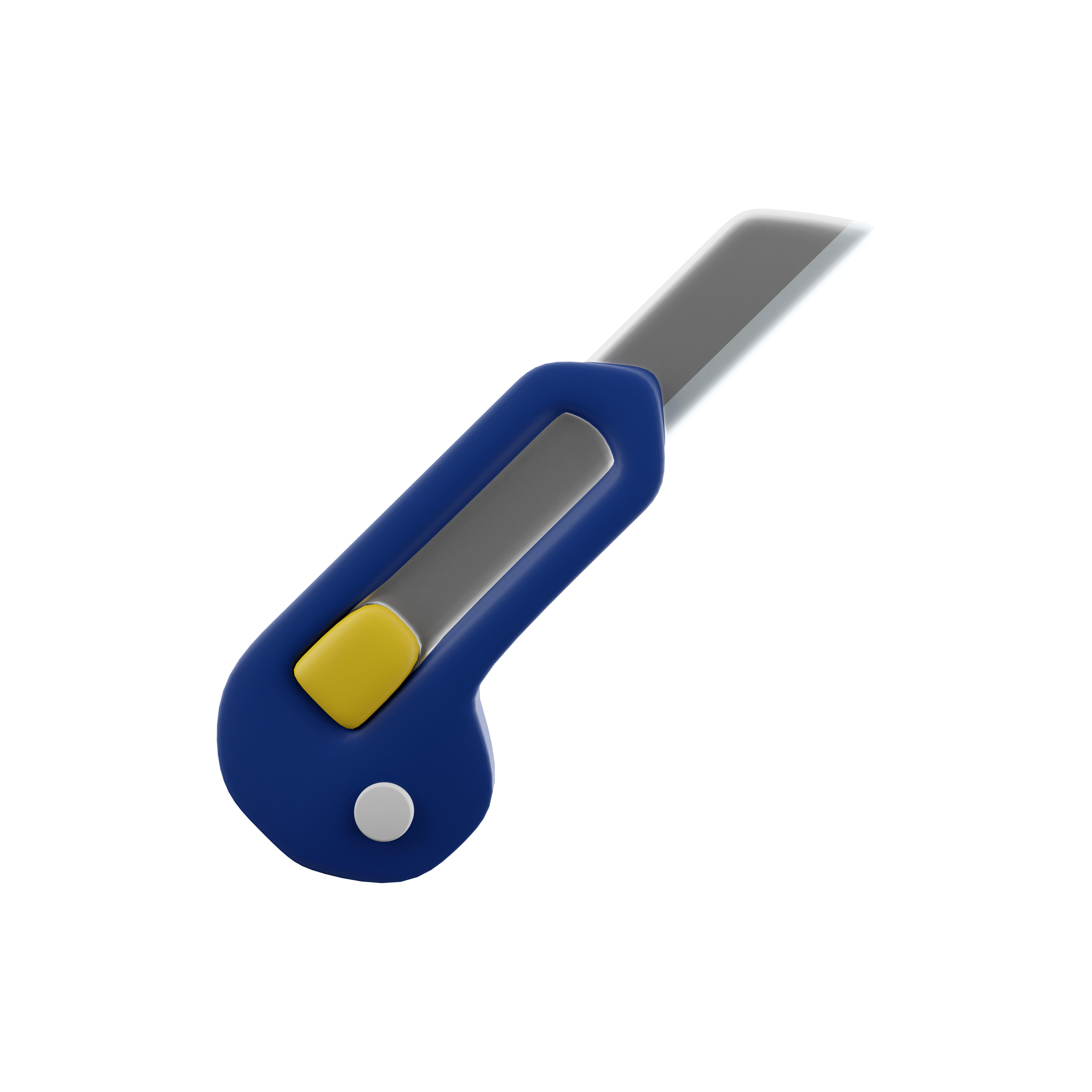 Paper cutter cartoon icon 3D model | CGTrader