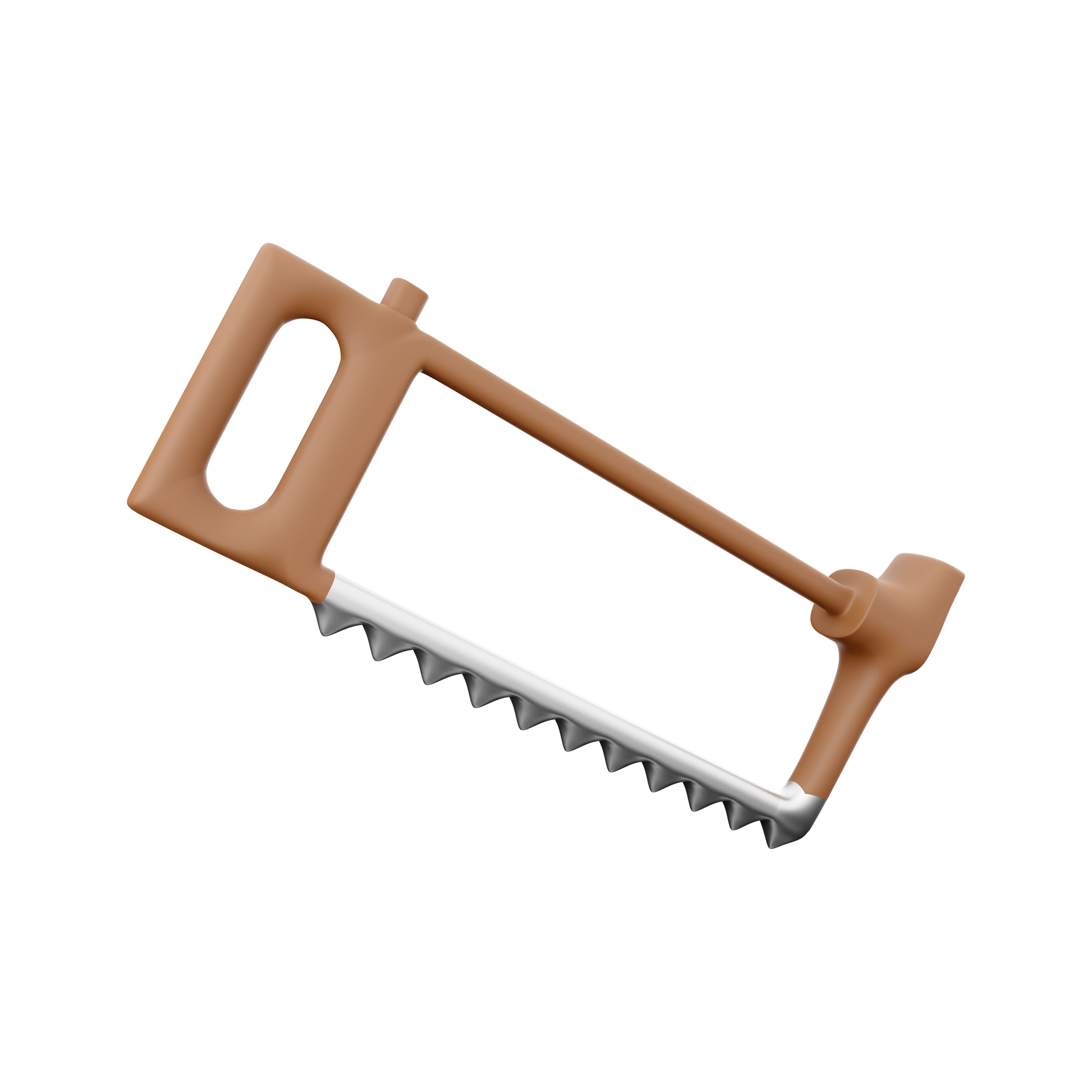Hacksaw cartoon icon 3D model | CGTrader
