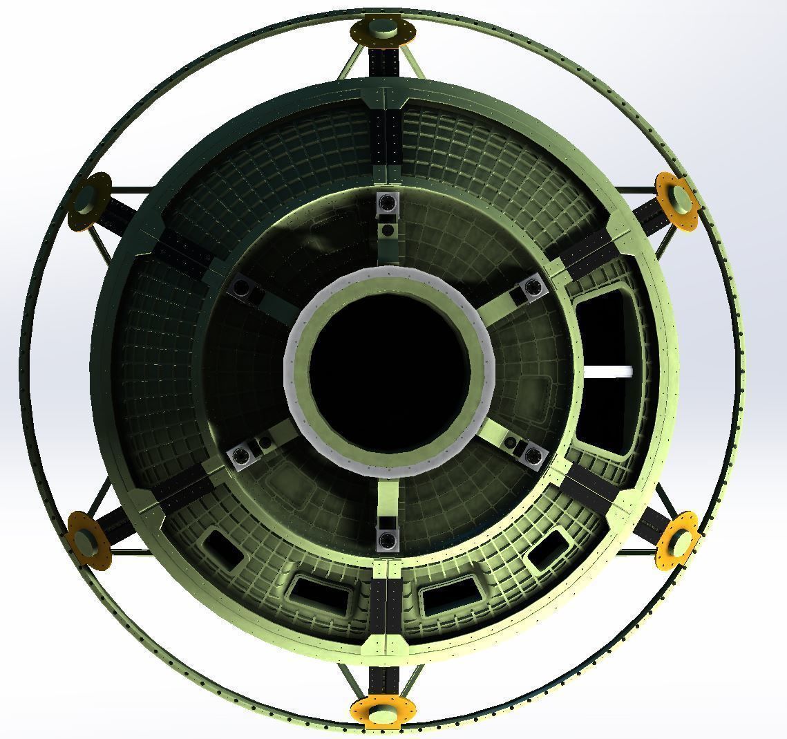 NASA Orion - Artemis Crew Capsule Structure - 17 Detailed Parts 3D ...