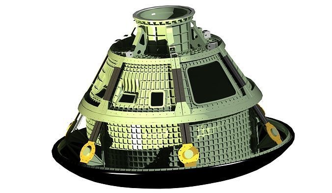 NASA Orion - Artemis Crew Capsule Structure - 17 Detailed Parts 3D ...