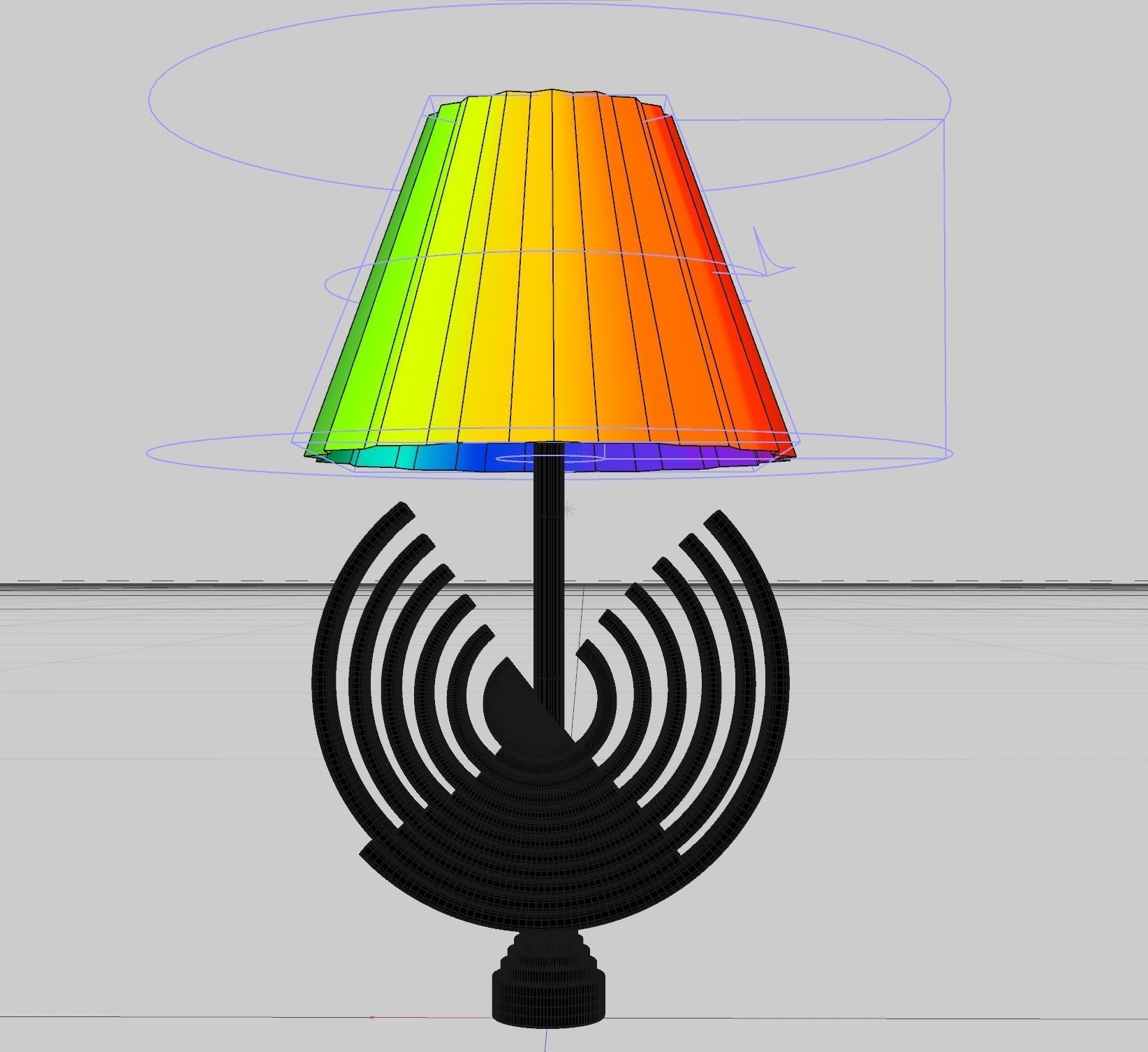 Rainbow Puzzle Lamp 3D model | CGTrader