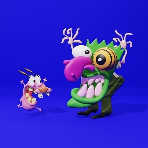 Courage The Cowardly Dog Mask