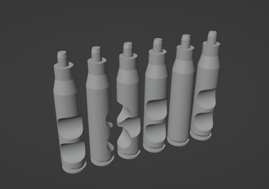 Bullet Puzzle Design For 3D Printing 3D model 3D printable | CGTrader