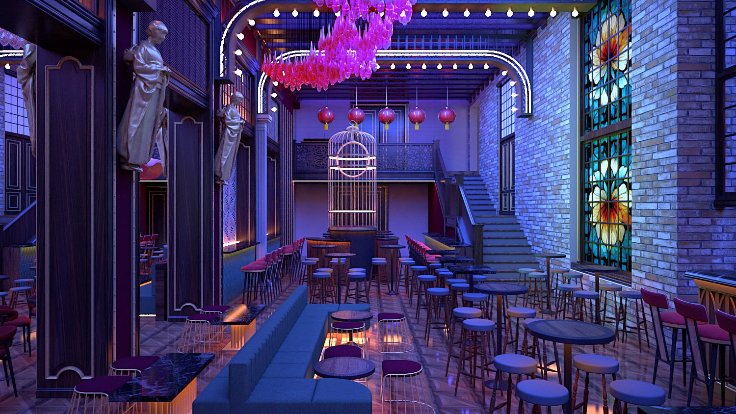 Night Club 3D model | CGTrader