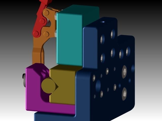 Jig design free 3D model | CGTrader