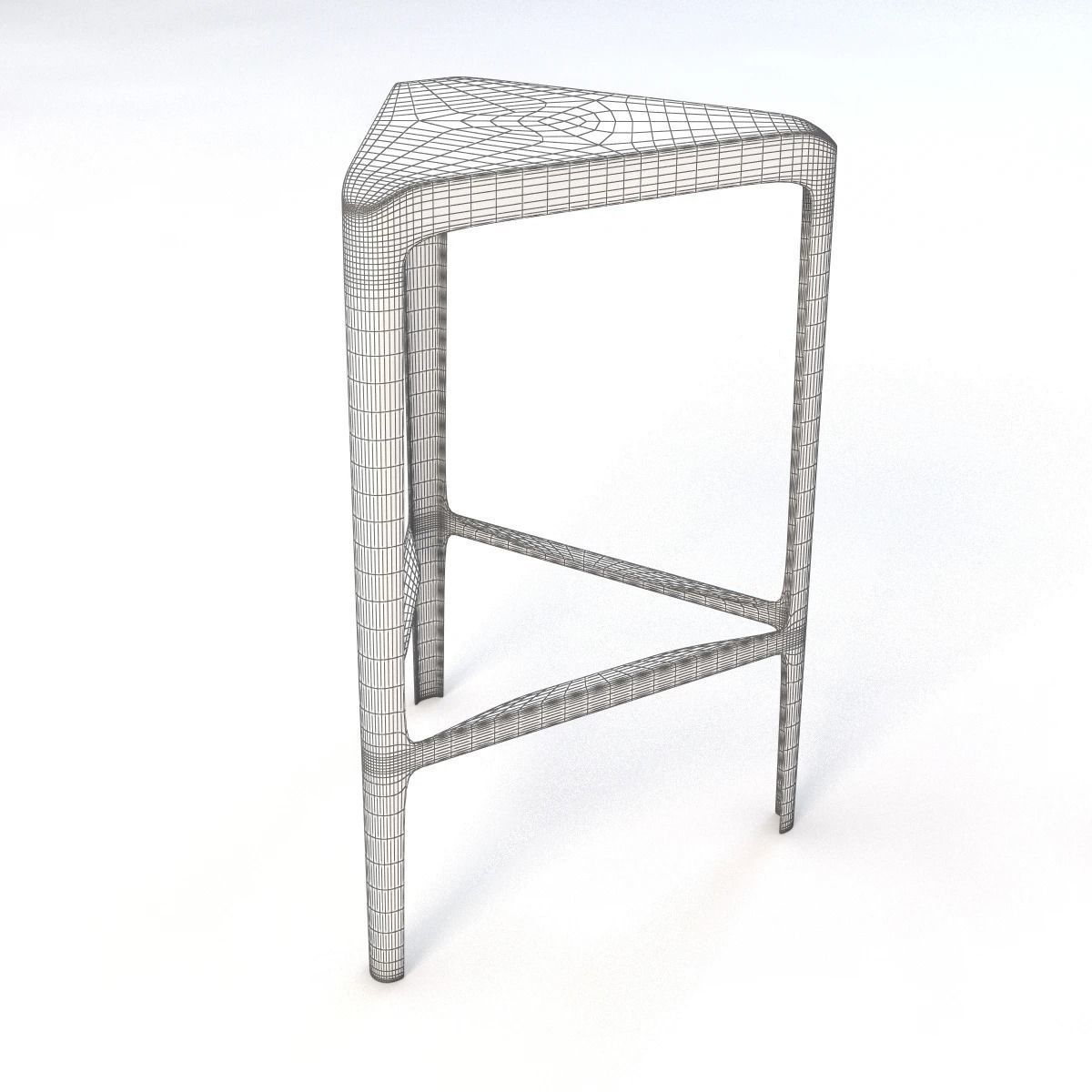 Arktura Clic Barstool 3D model | CGTrader