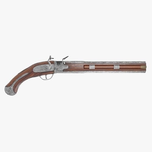 Toy Flintlock Pistol With Sound